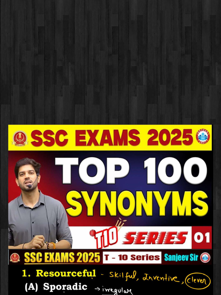 Synonyms All | PDF