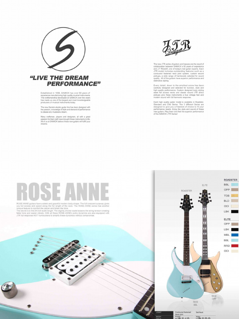 20?? Greg Bennett Samick-Catalog | PDF