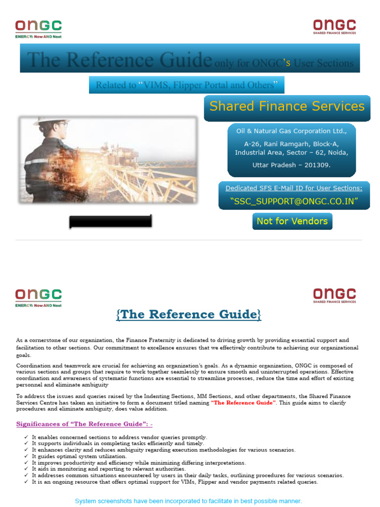 VIMS Flipper ONGC Users | PDF | Invoice | Foreign Exchange Market