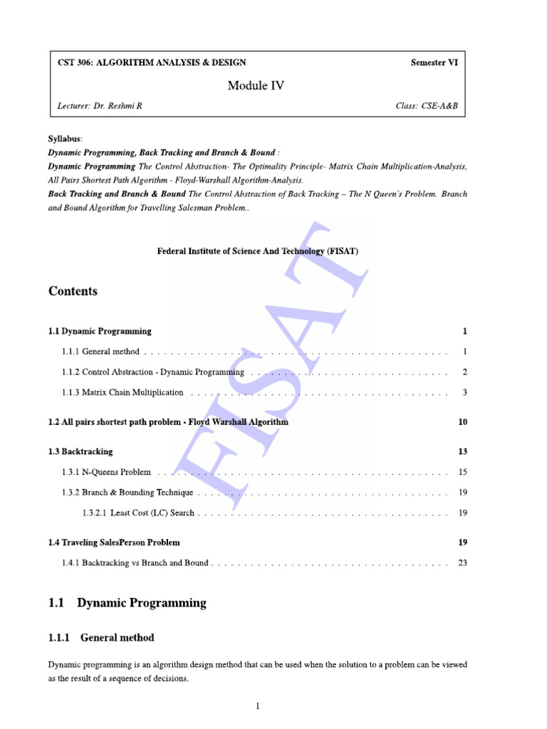 Aad Mod4 | PDF