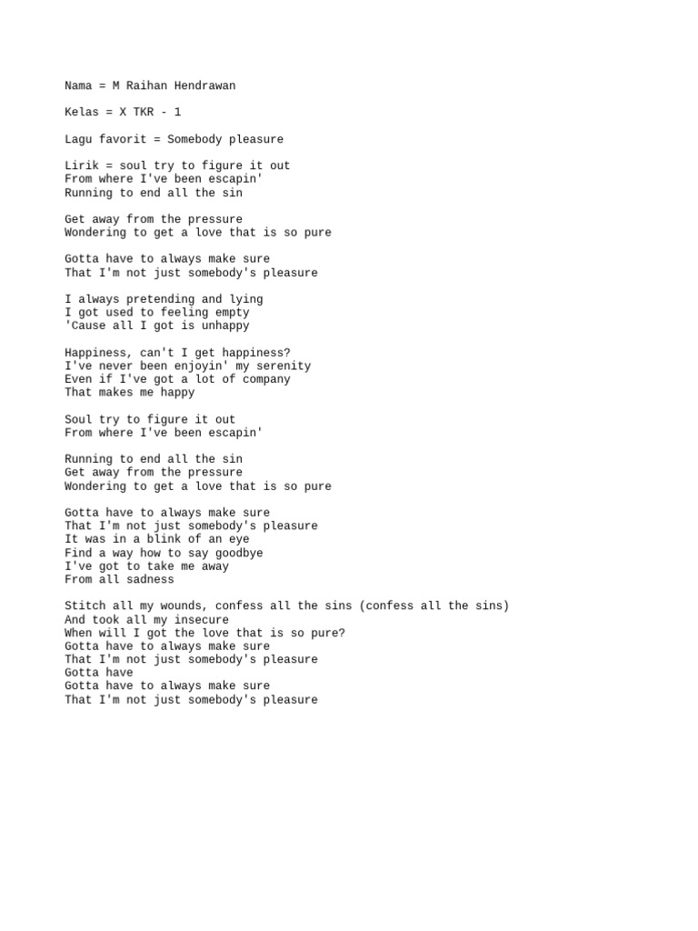 M Raihan Hendrawan X TKR 1 | PDF