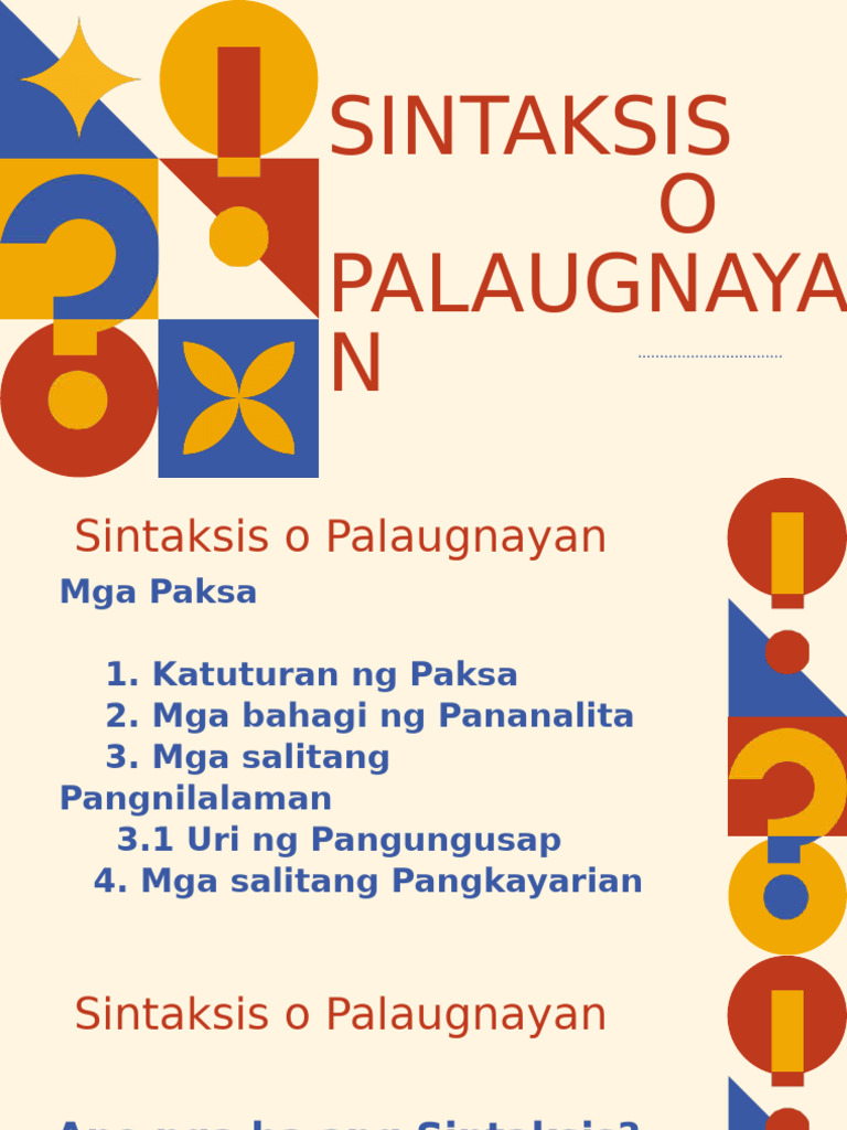 Lesson Plan Presentation in Blue Yellow and Red Clean Illustrative ...