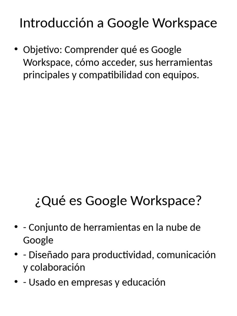 Google Workspace | PDF