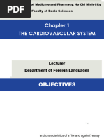 Cardiovascular Terminology Chart | PDF