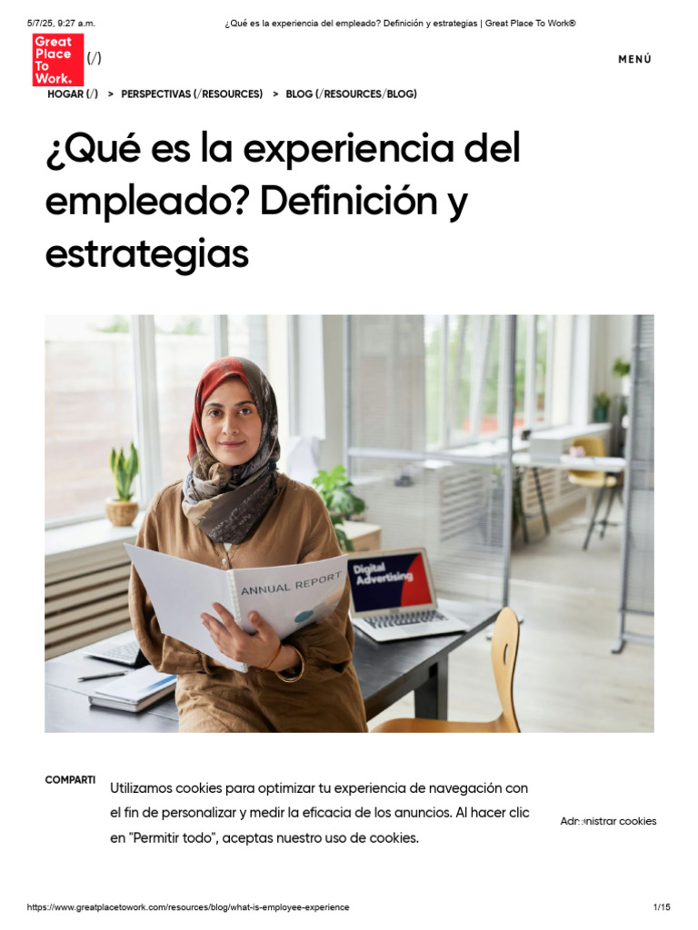 ¿Qué Es La Experiencia Del Empleado - Definición y Estrategias - Great ...