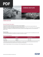 Hardox 400: Specifications and Properties | PDF | Hardness | Strength ...