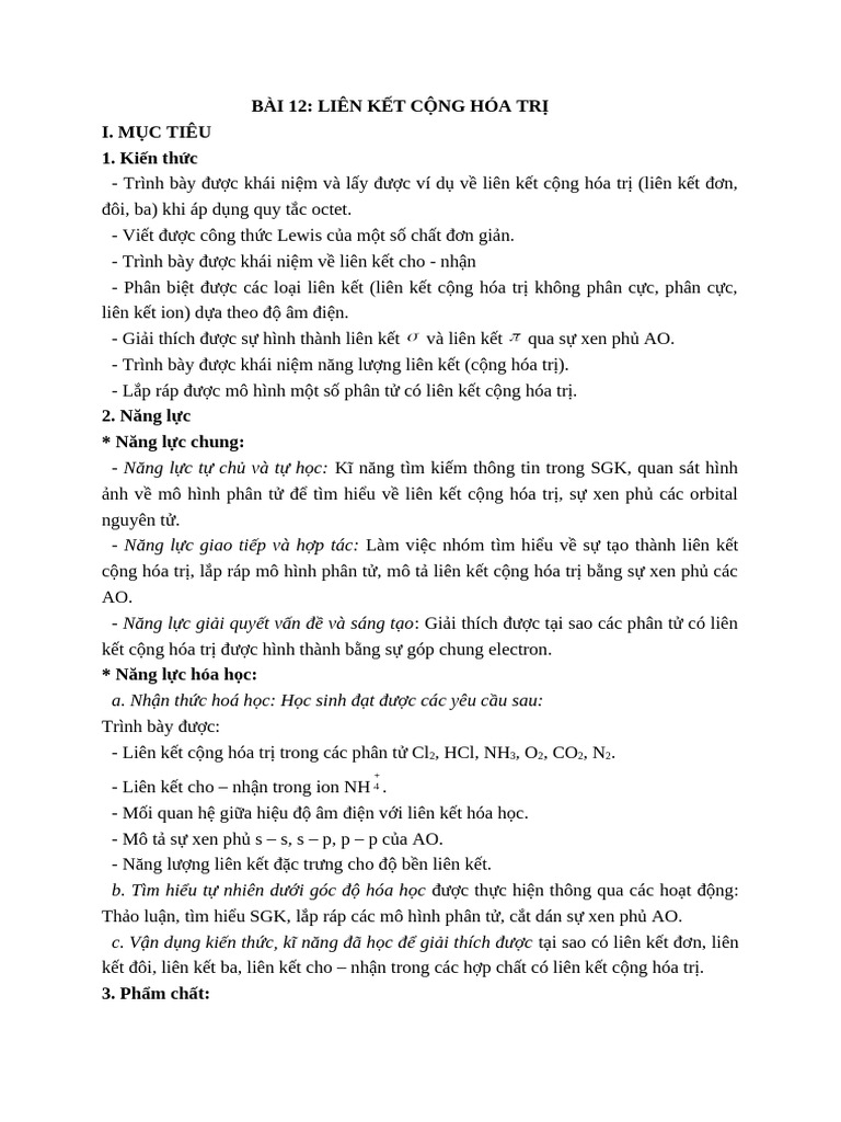 Bài 12 - Vu Thi Thuy Quynh - Bai 12 - KNTT - QU NH VŨ | PDF