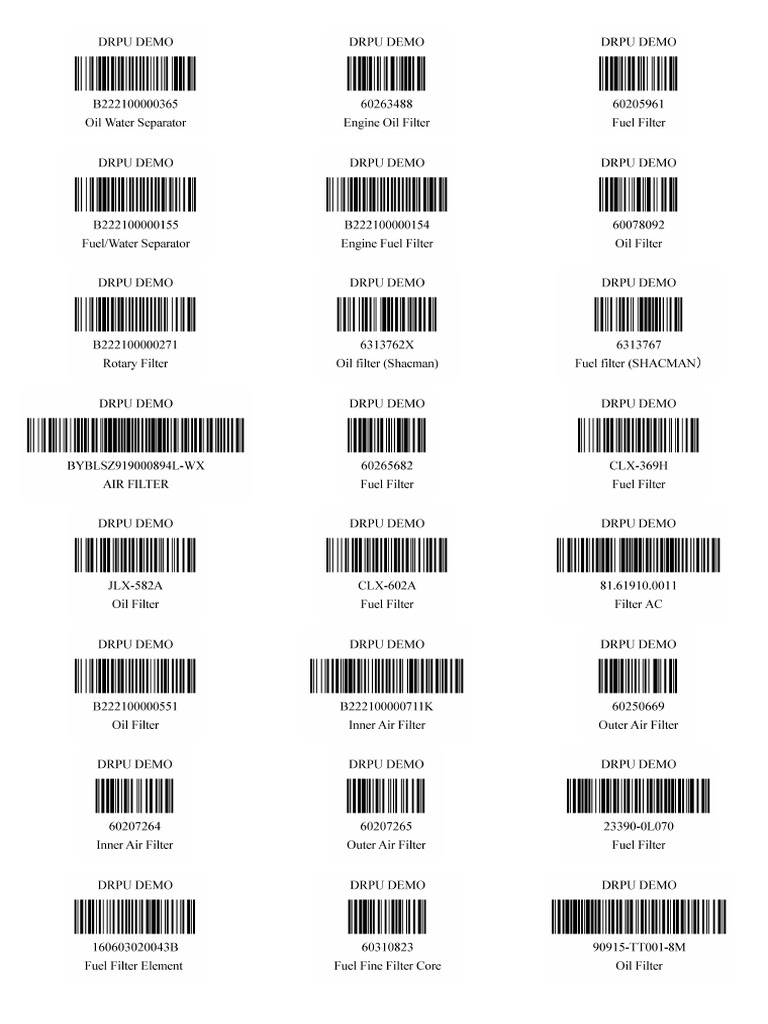 Barcode Maintenance | PDF