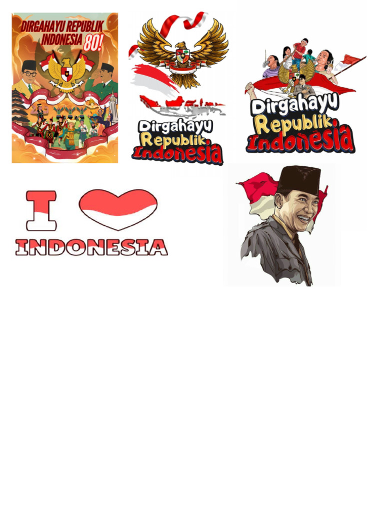 Sticker 17 Agustus | PDF