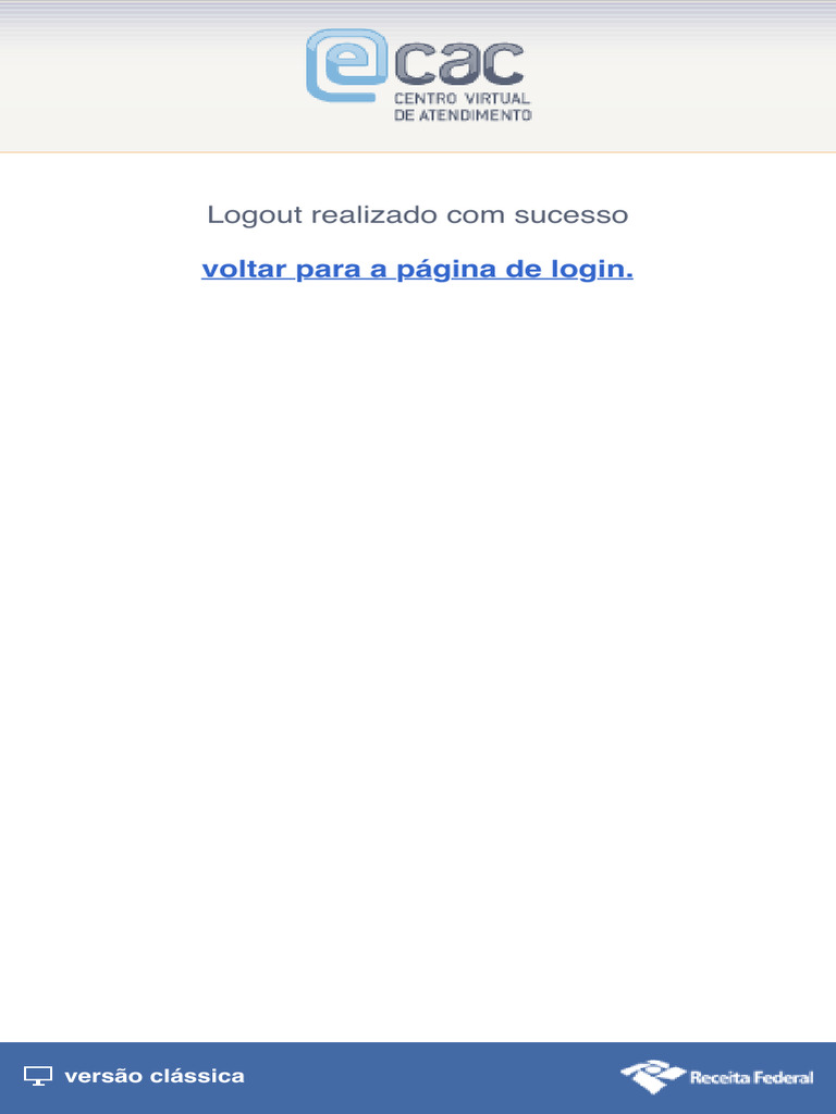Portal e-CAC Lógica | PDF