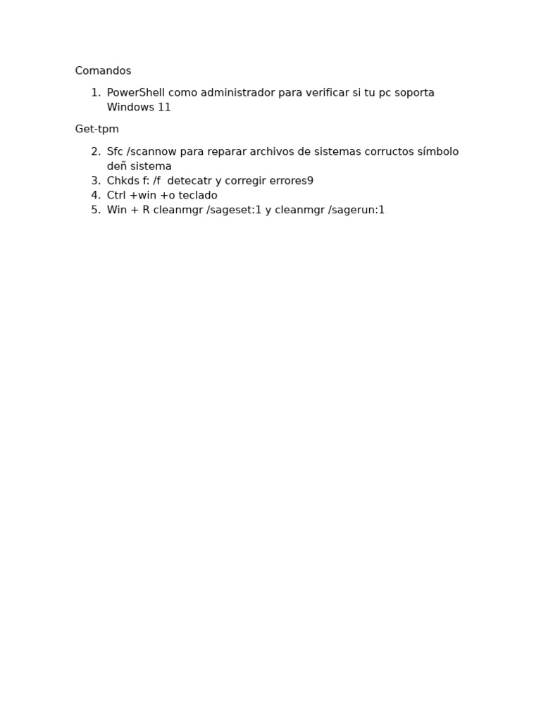 Comando S | PDF