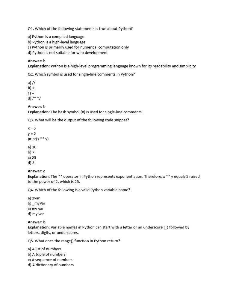 Manali Ma'am QB Python Updated | PDF | Machine Learning | Control Flow