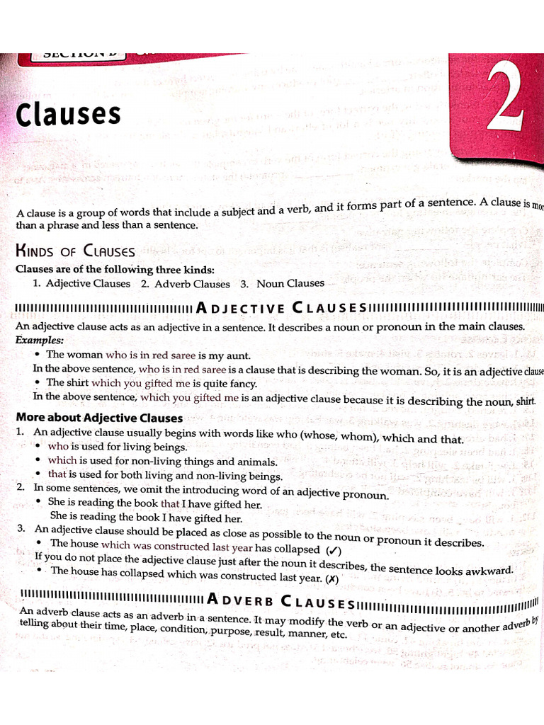 Clauses | PDF