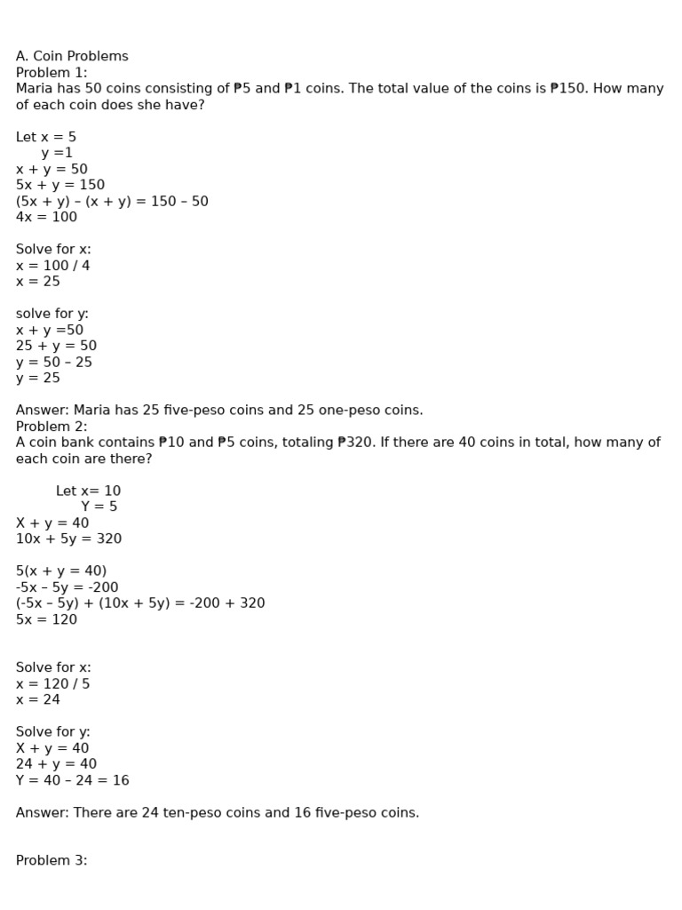 Assignment Word Problems | PDF | Percentage | Economies