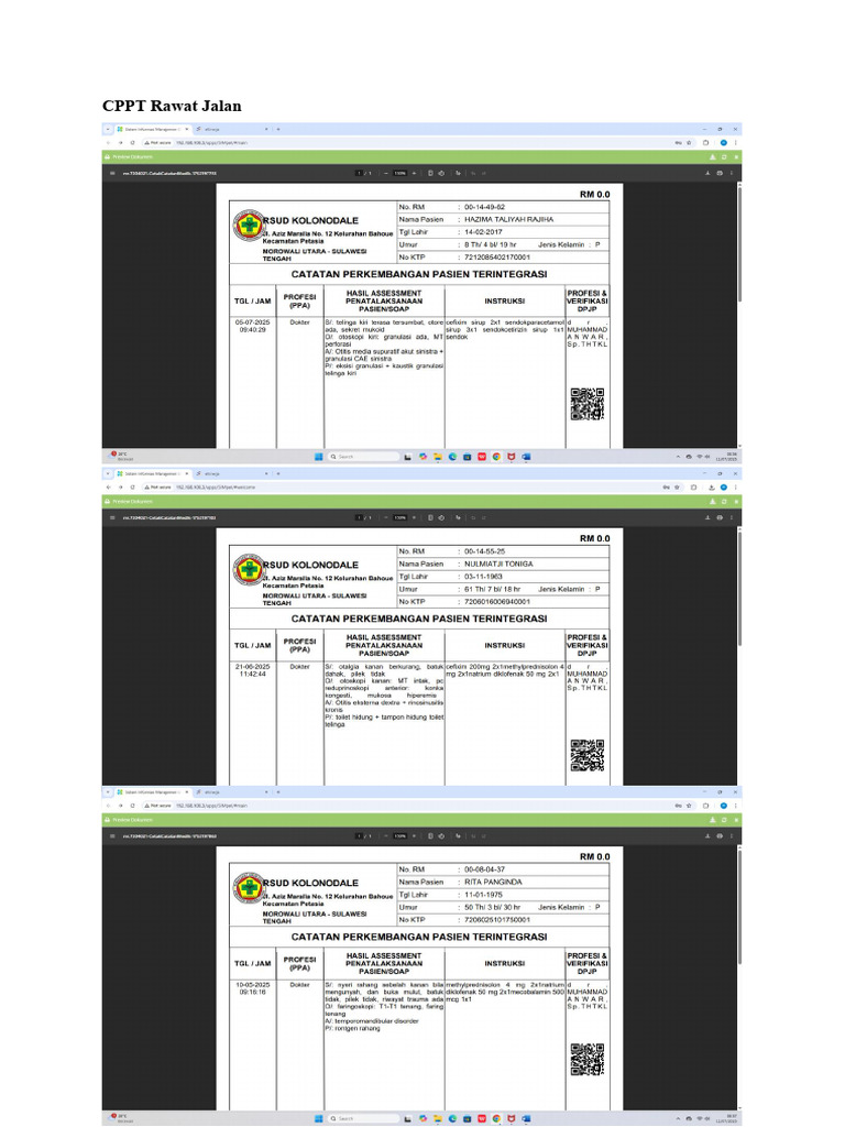 CPPT Rawat Jalan | PDF