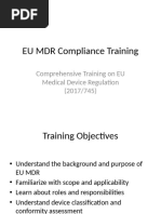 MDR GSPR Checklist Sample | PDF | Risk | Risk Management