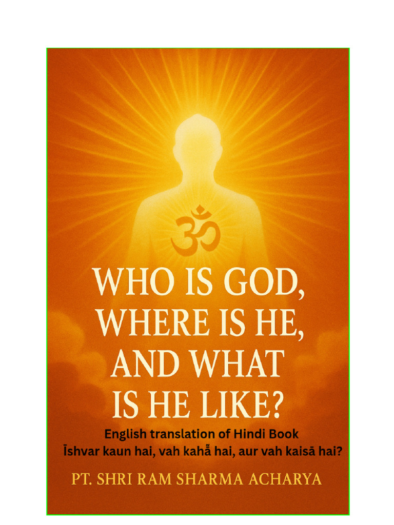 Who Is God, Where Is He, and What Is He Like | PDF | Skin | Kidney