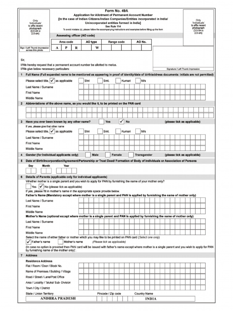 New Pan Application | PDF