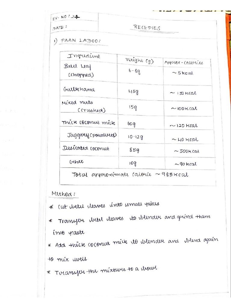 Nutrition Notes | PDF