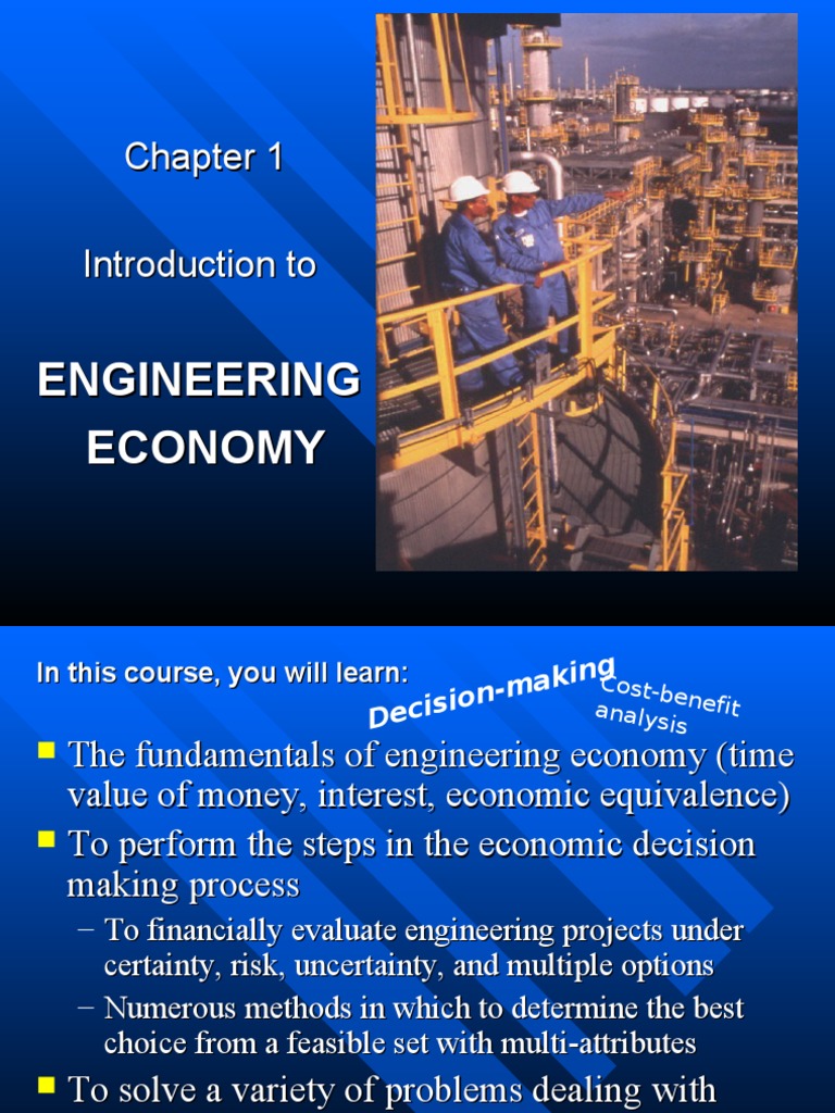 Introduction to Engineering Economy | PDF | Economics | Decision Making