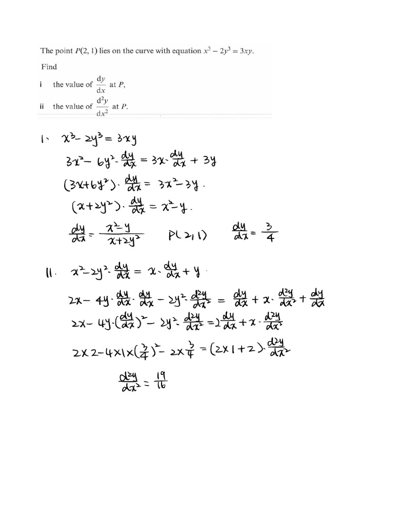 FP2 CH21 End of Chapter HW | PDF