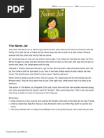 Name Jar by Yangsook Choi | PDF