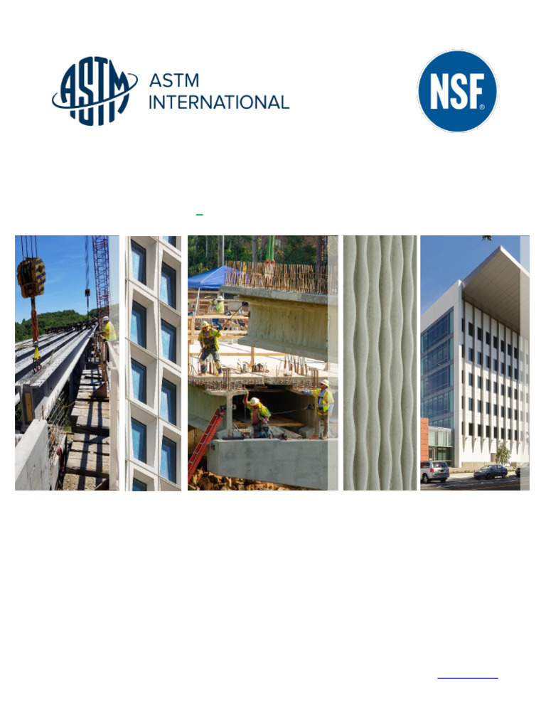 ASTM PCR For Precast Concrete - UNCPC 37550-Product Category Rule For ...