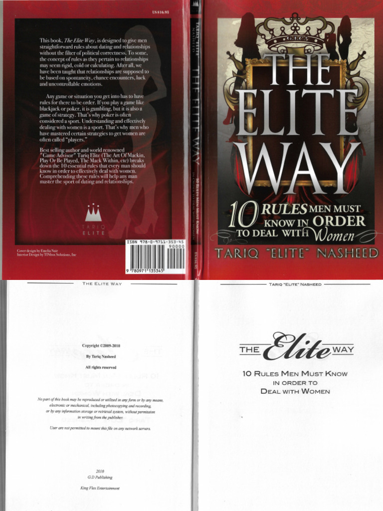 The Elite Way 10 Rules Men - (Z-Library) - 1 | PDF | Social Networking ...