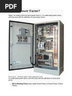 Beer Analogy for Power Factor Explained | PDF | Ac Power | Force