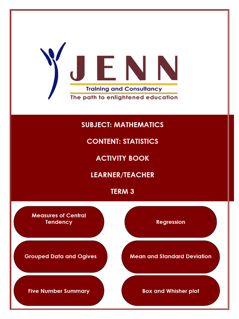 Activity Manual Statistics | PDF | Descriptive Statistics | Statistical Analysis