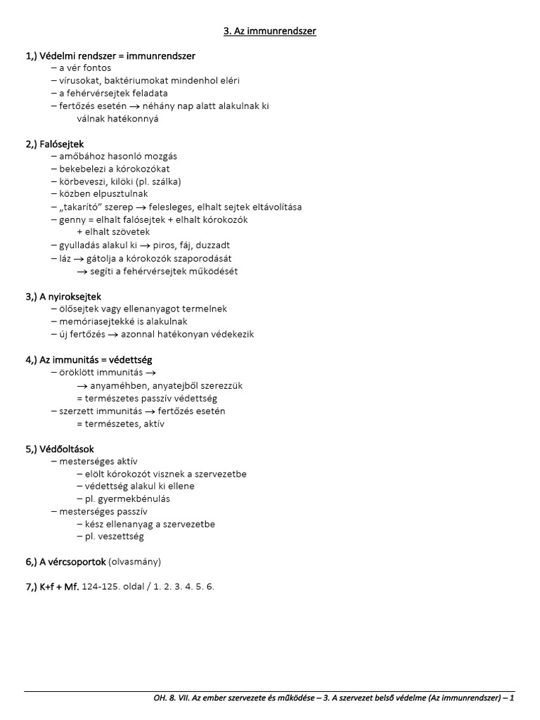 OH 8 01 Ember 03 Védelem 2024 | PDF