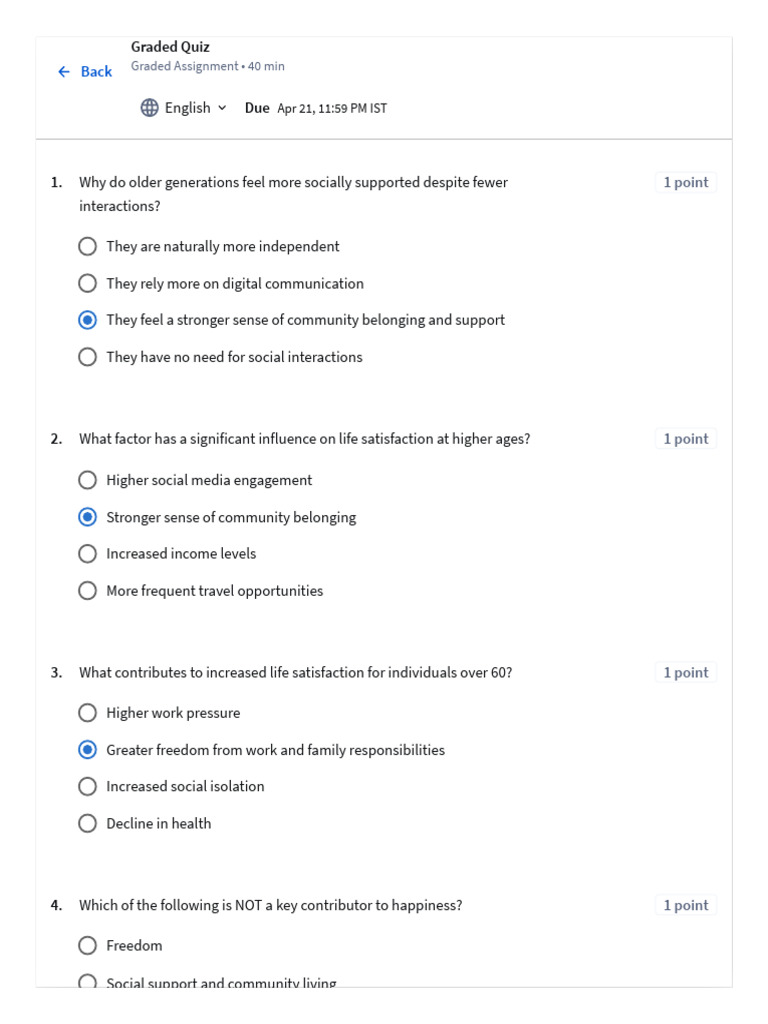 Graded Quiz _ Coursera | PDF