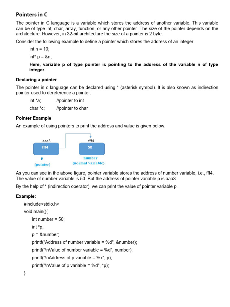 Pointers | PDF