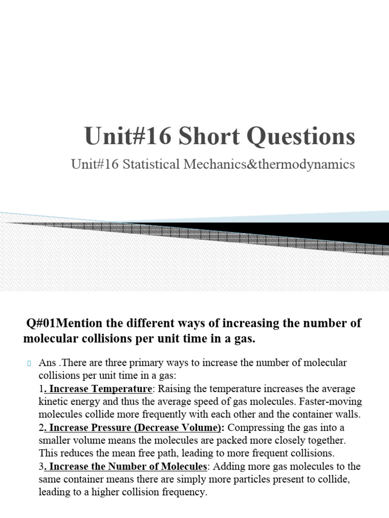 Unit#16 Short Questions | PDF