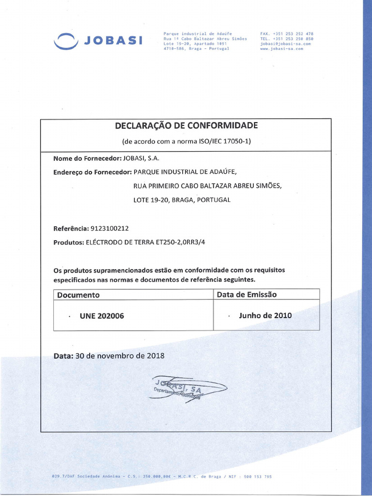 Declaration Piquet de Terre | PDF