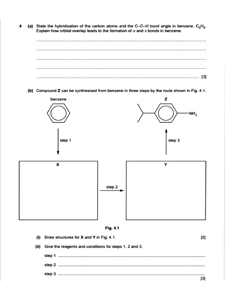 Benzene Questions A2 | PDF