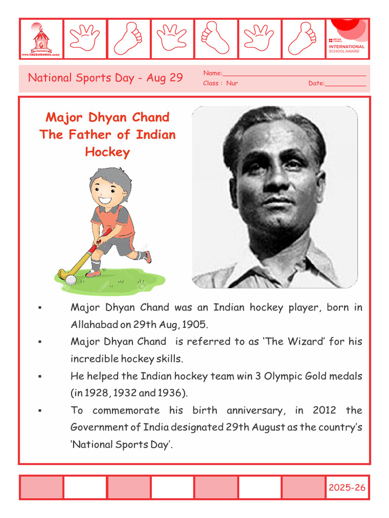 National Sports Day: Major Dhyan Chand | PDF
