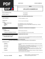 Alpacon Descalant Offshore Safety Data | PDF | Dangerous Goods | Toxicity