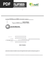 Q4 Science 6 - Module 4 | PDF | Rotation | Earth