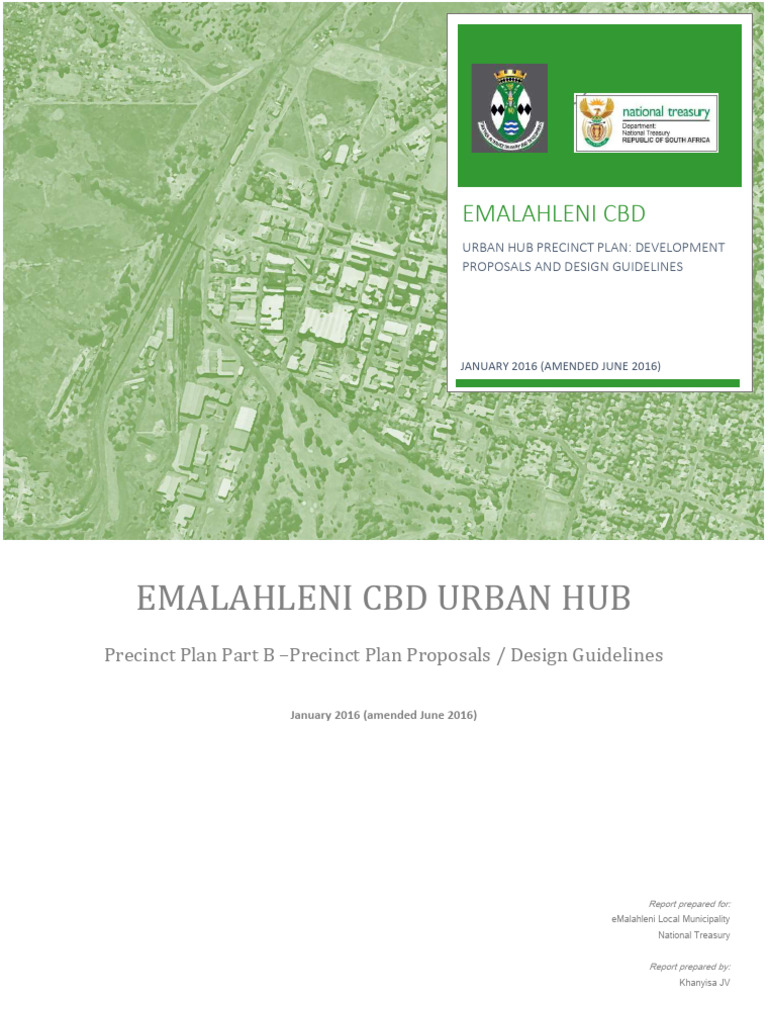 Emalahleni CBD Urban Hub Precint Plan Proposal and Design Guidelines ...