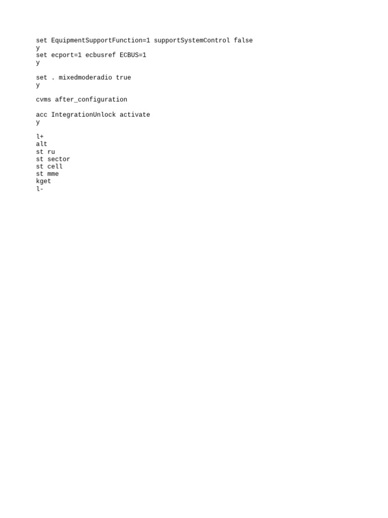 Emcli Commands Wael | PDF