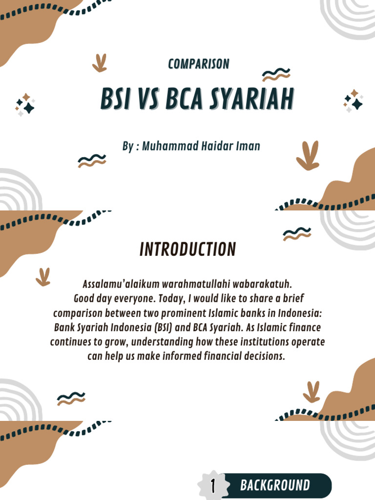 BSI vs BCA Syariah: A Comparative Analysis | PDF