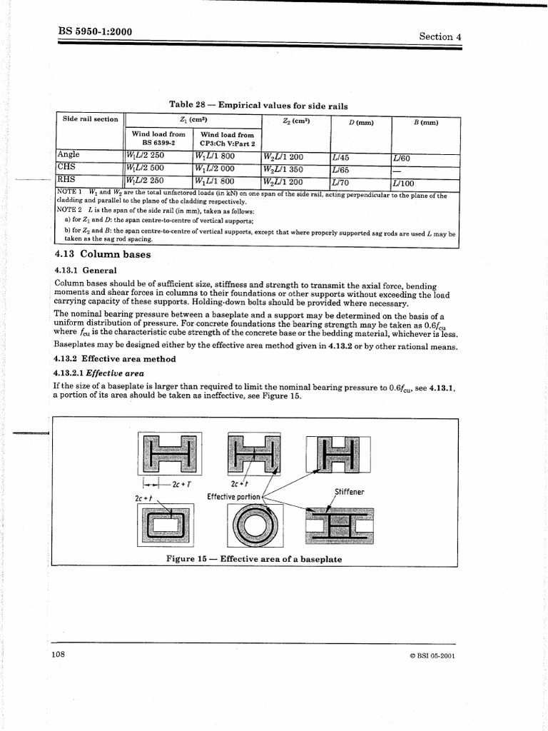 BS 5950-1-2000 Structural Use of Steelwork - Part118 | PDF