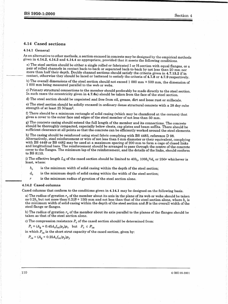 BS 5950-1-2000 Structural Use of Steelwork - Part120 | PDF