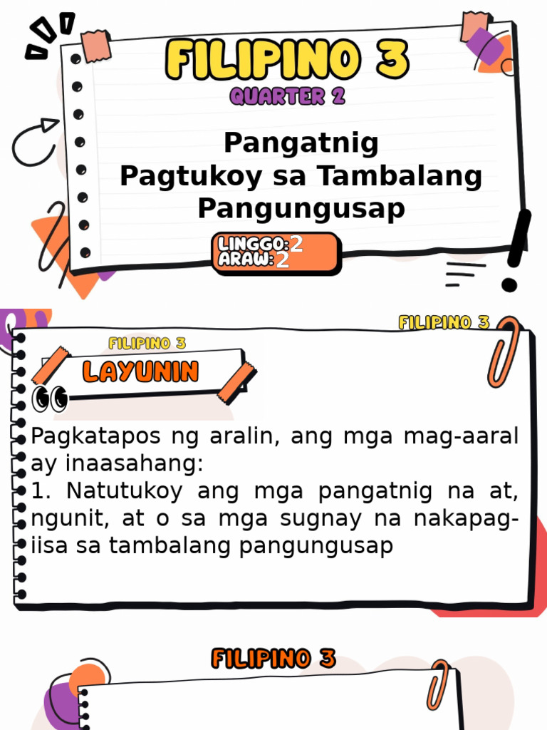 FIL PPT W2Q2 Day 2 | PDF