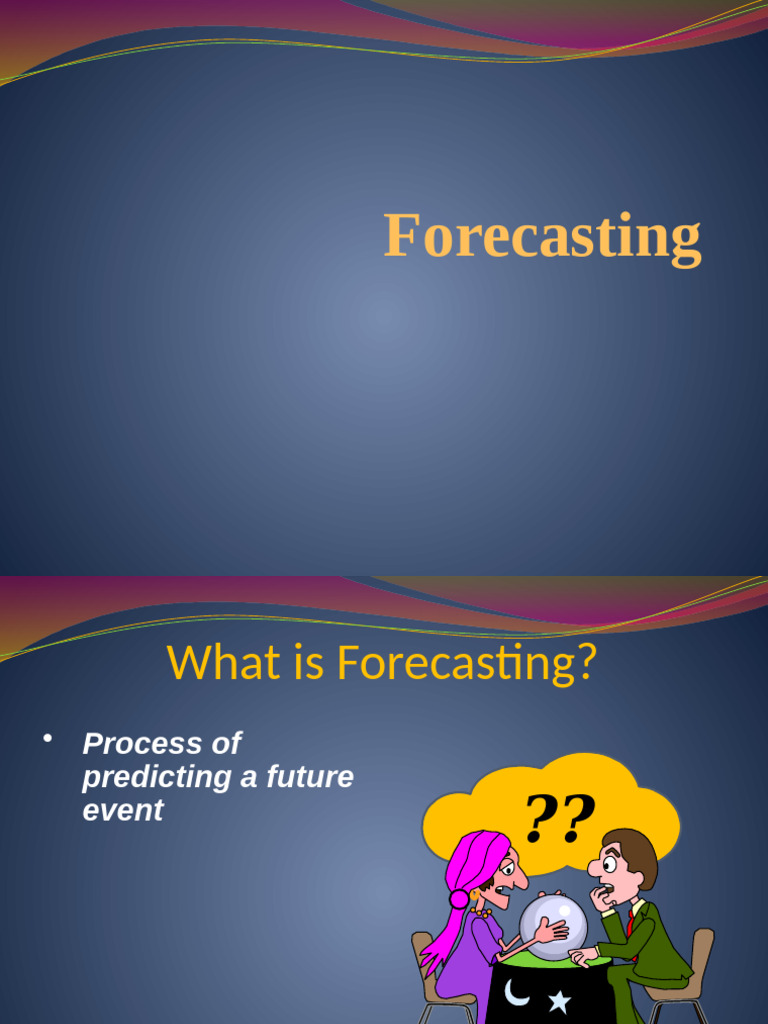 Lec 04 - Forecasting in SCM | PDF | Forecasting | Moving Average