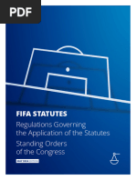 FIFA Disciplinary Code 2025 Overview | PDF | Bankruptcy | Justice
