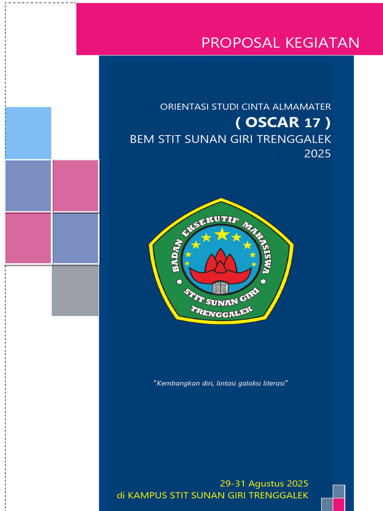 Proposal OSCAR 17 STIT Trenggalek 2025 | PDF