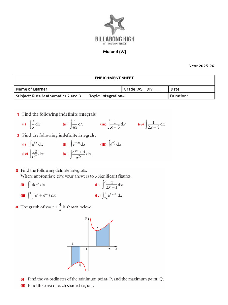 Integration Techniques in Pure Math | PDF