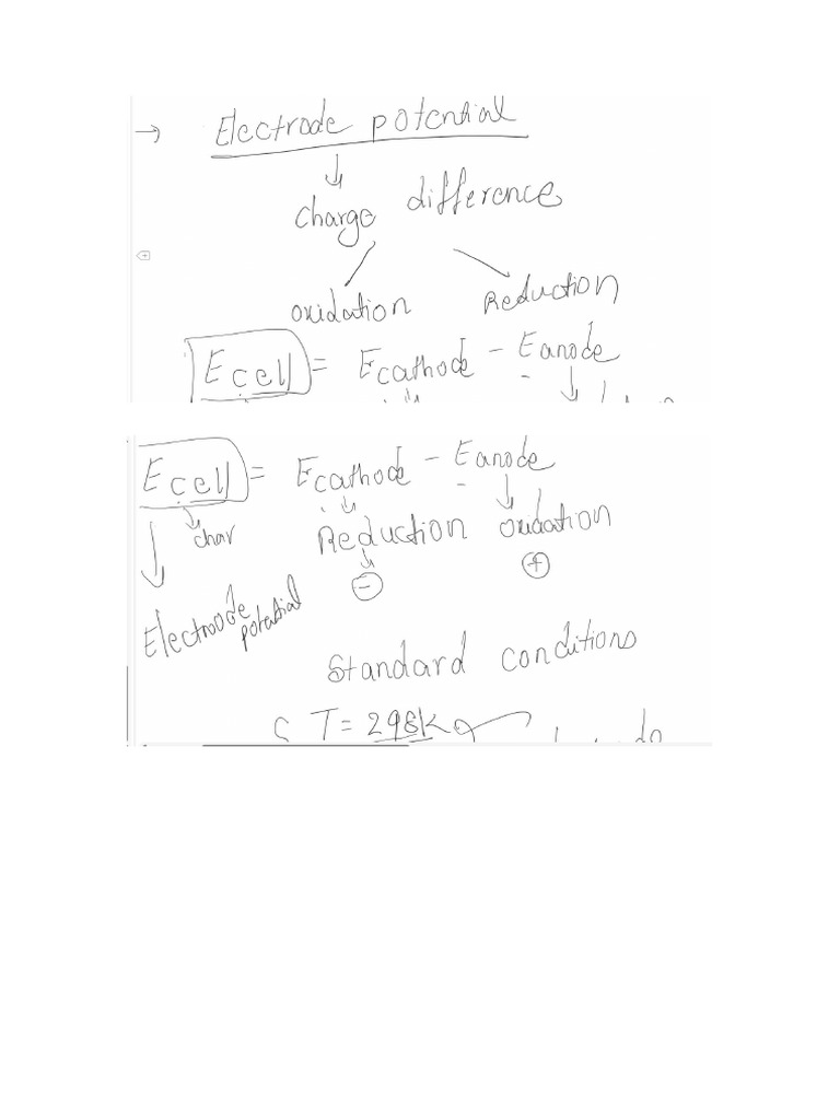 Electrochemistry _ Nernst Equation | PDF